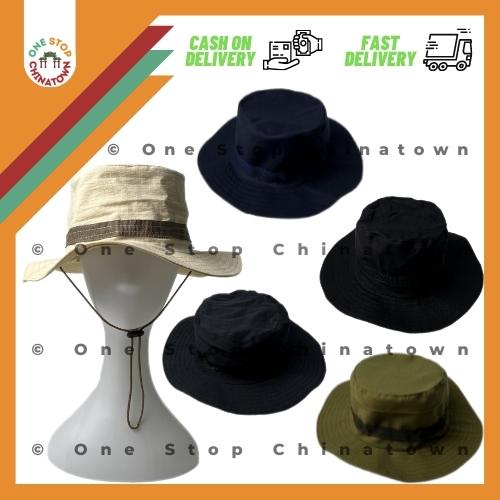 [Free Size] Fisherman Jungle Safari Military Soldier Boonie Army Kuya ...