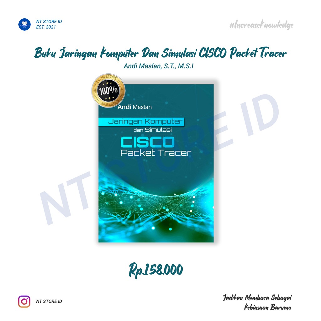 Cisco Packet Tracer Computer Network and Simulation Book | Shopee ...