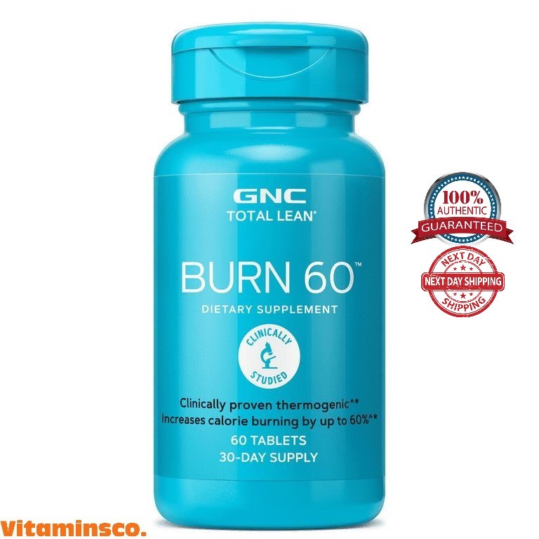 GNC Total Lean Burn 60 Thermogenic (60 Tablets) | Shopee Philippines