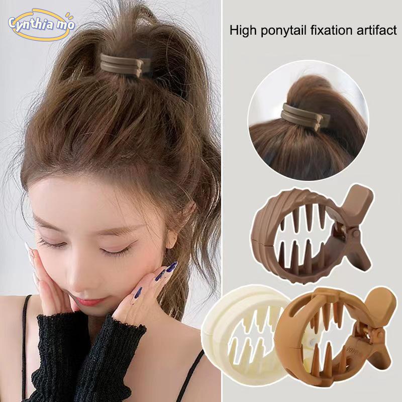 High-end Ponytail Buckle Hairpin Female Back Head Hairpin CM | Shopee ...
