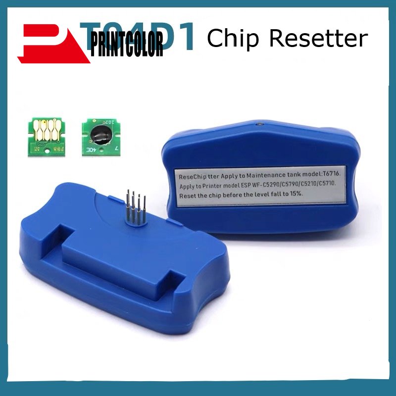 T6716 T04d1 Epson Maintenance Box Chip Resetter For WF-7710 WF-7715 ...