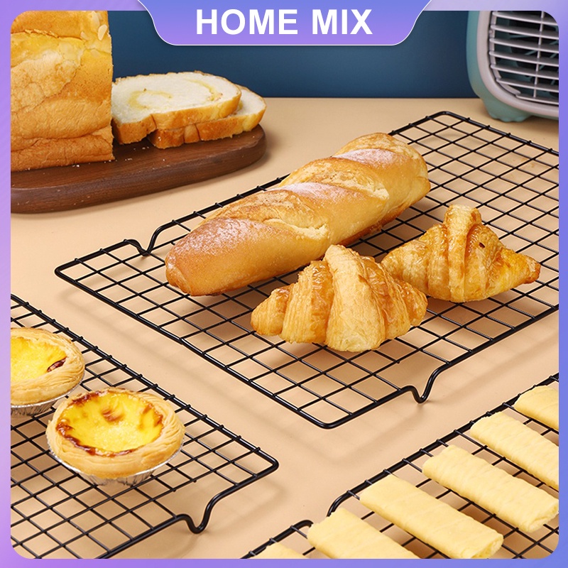 Cooling Rack Kitchen Baking Cooking Stainless Steel Wire Grid Tray Cake ...