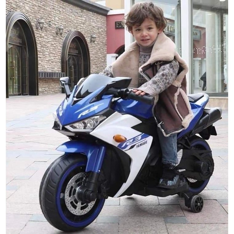 DUCATI R3 BIGBIKE MOTOR KIDDIE ELECTRIC RIDE ON TOY RECHARGEABLE MOTOR ...