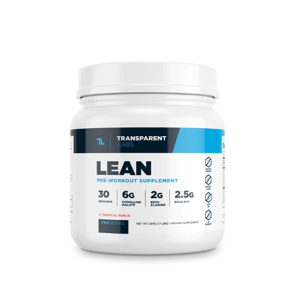 Transparent Labs Lean 30 Servings Tropical Punch Flavor | Shopee ...