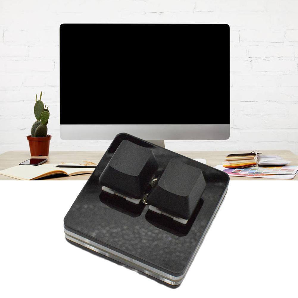 Black 2-key Keypad Mini Keyboard Copy Paste Custom Shortcuts M4P9 FK67 ... Black 2-key Keypad Mini Keyboard Copy Paste Custom Shortcuts M4P9 FK67 ...