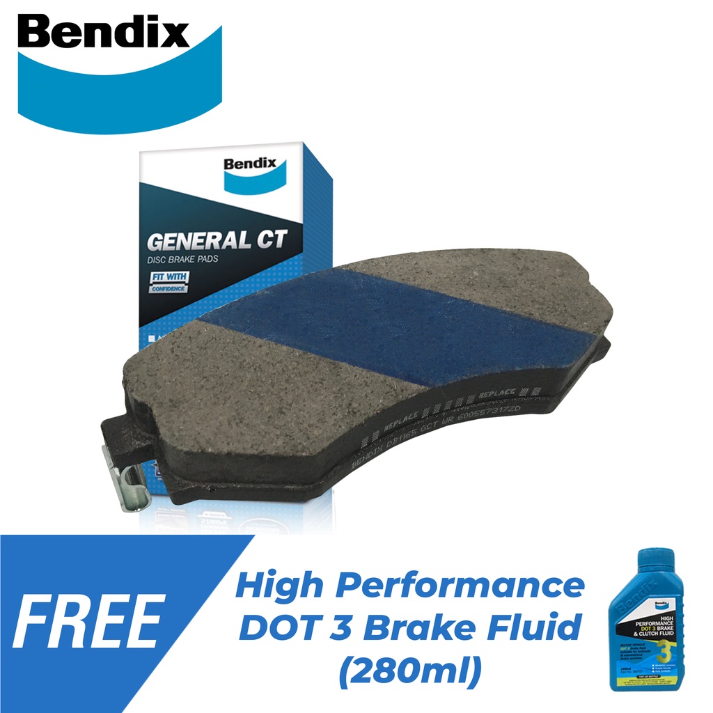 Bendix Brake Pads GCT DB1165 Front Set for Nissan Exalta Grandeur 2001-2003 | Shopee Philippines