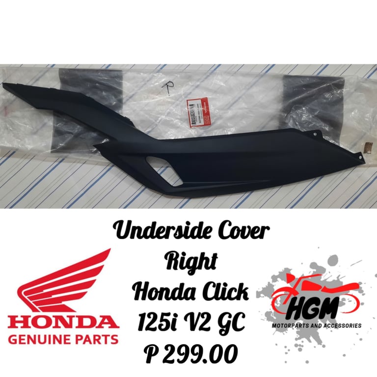 COVER, RIGHT UNDER SIDE / SIDE SKIRT | HONDA CLICK 125i/150i V2, 125i ...