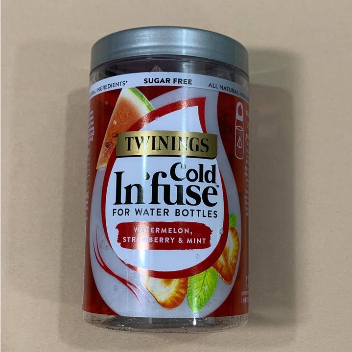 Twinings Cold Infuse Watermelon, Strawberry & Lemon 12s | Shopee ...