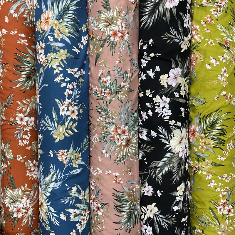 JEACES Korean Challis #220 (60" width) TELA PER YARD | Shopee Philippines