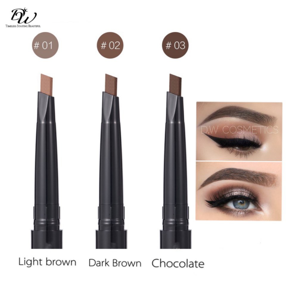 DW EYEBROW PENCIL Automatic Rotating Eyebrow Pencil Waterproof and ...