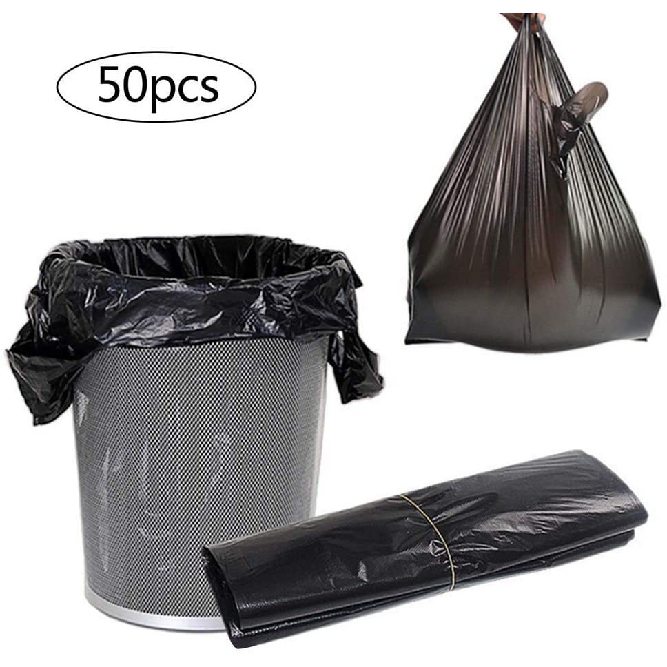 Trash Bag,Plastic Can Vest Type Portable for Office Home Bedroom ...