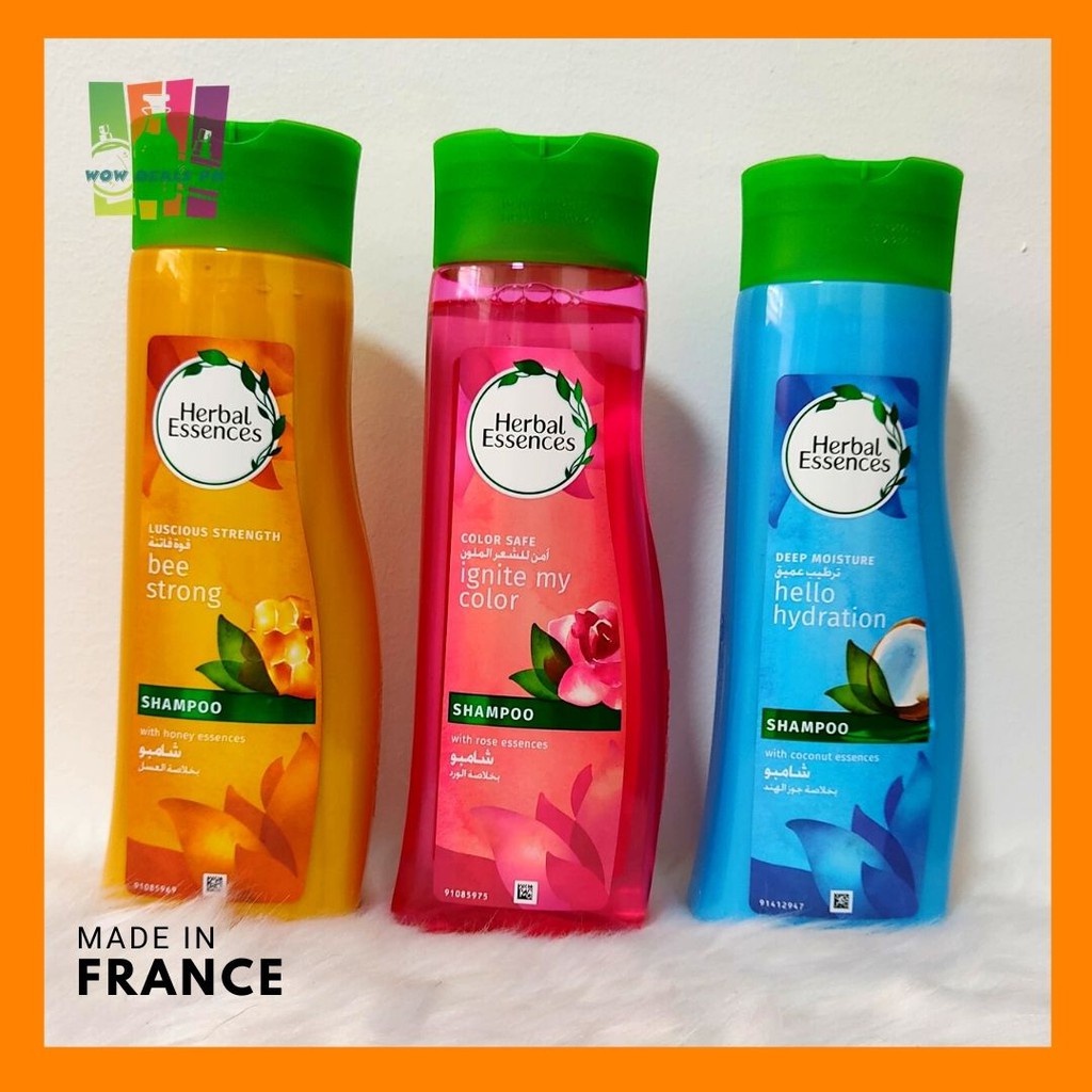 【Ready Stock】♣﹍♘Herbal Essences Natural Moisture shampoo 400ml | Shopee ...