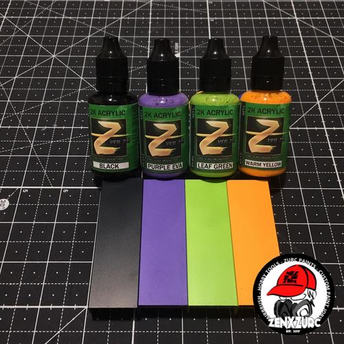 ZurC Set L Junior Acrylic Airbrush Paint EVA Set L | Shopee Philippines