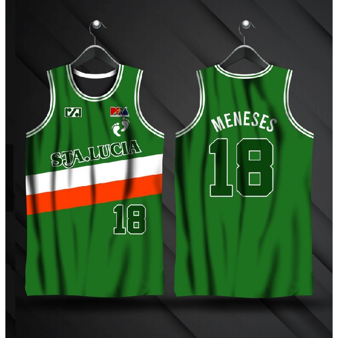 STA LUCIA MENESES #18 PBA JERSEY DESIGN FULL SUBLIMATION BASKETBALL JERSEY | Shopee Philippines
