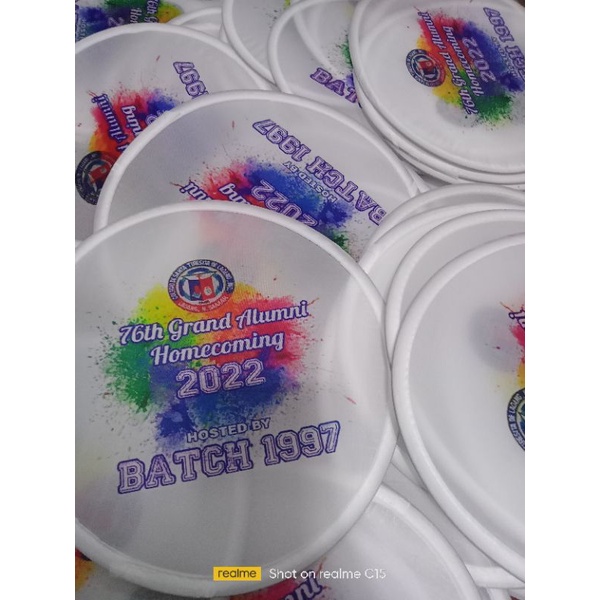 Customized FOLDABLE FAN WITH PRINT( 100pcs) 1350pesos | Shopee Philippines