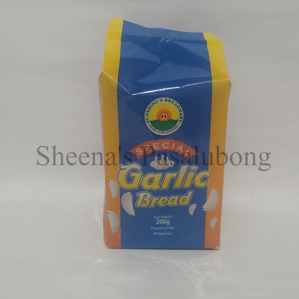 Sunshine Special Garlic Bread 200g | Shopee Philippines