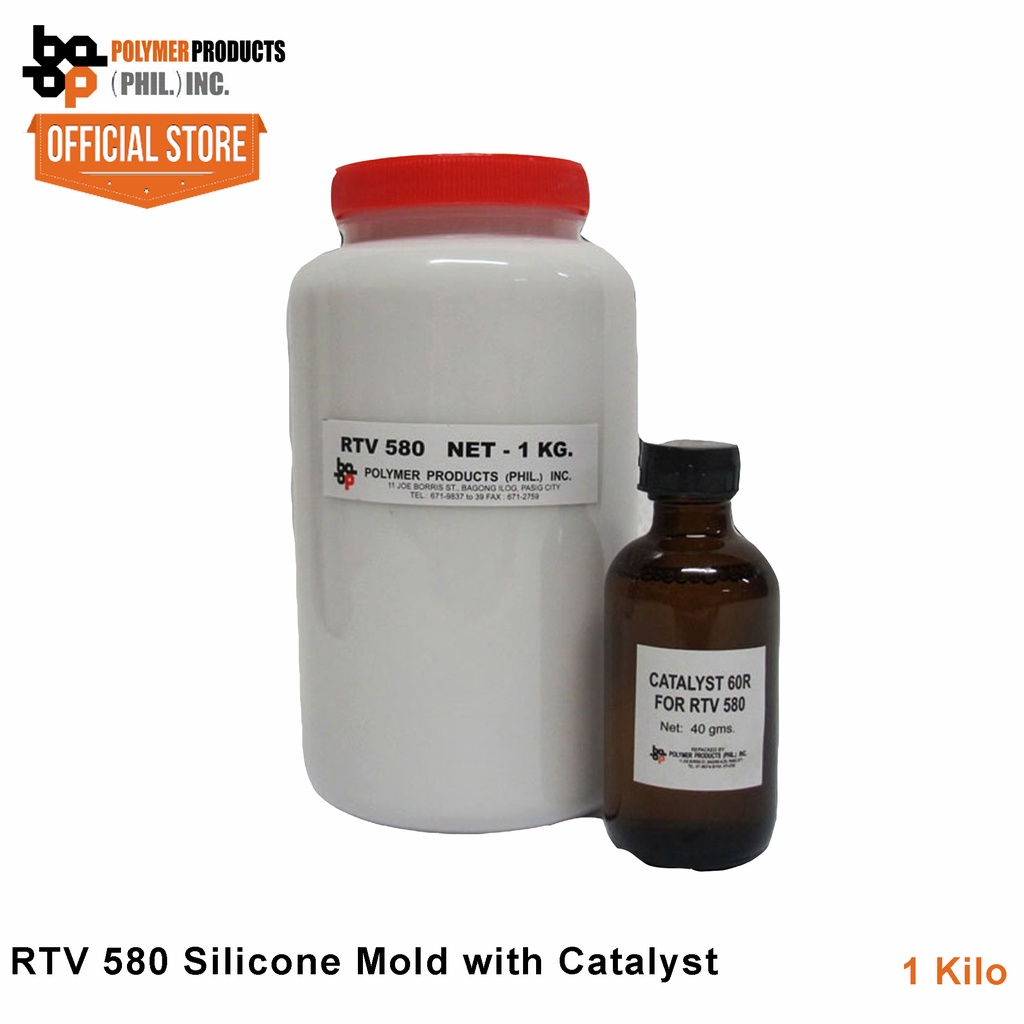 Polymer Silicone Mold (RTV) for Figurine Making with Catalyst 1kg and 1 ...