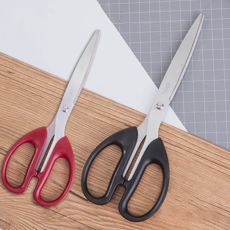 Deli E6009 Multifunction Stainless Steel Scissors Office Scissor ...