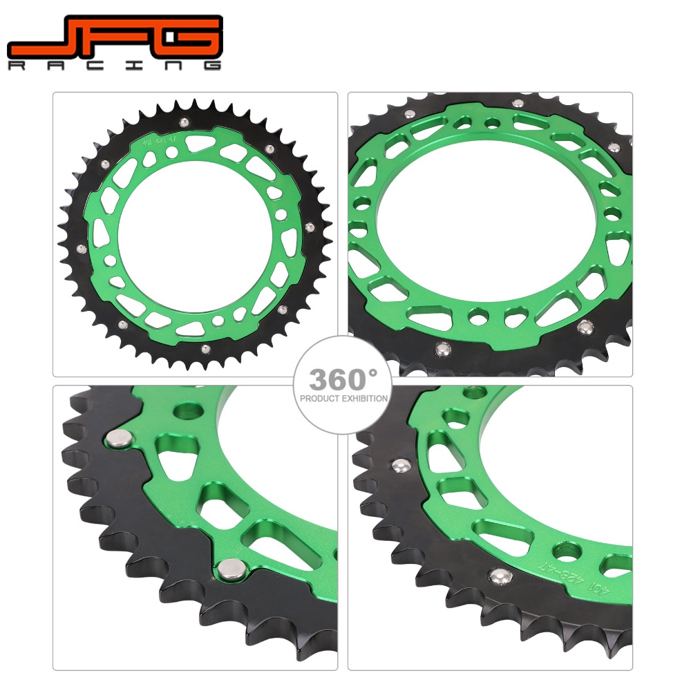 JFG Racing Motorcycle Chain Sprocket For KX65 RM65 KLX125 KLX150L | Shopee Philippines