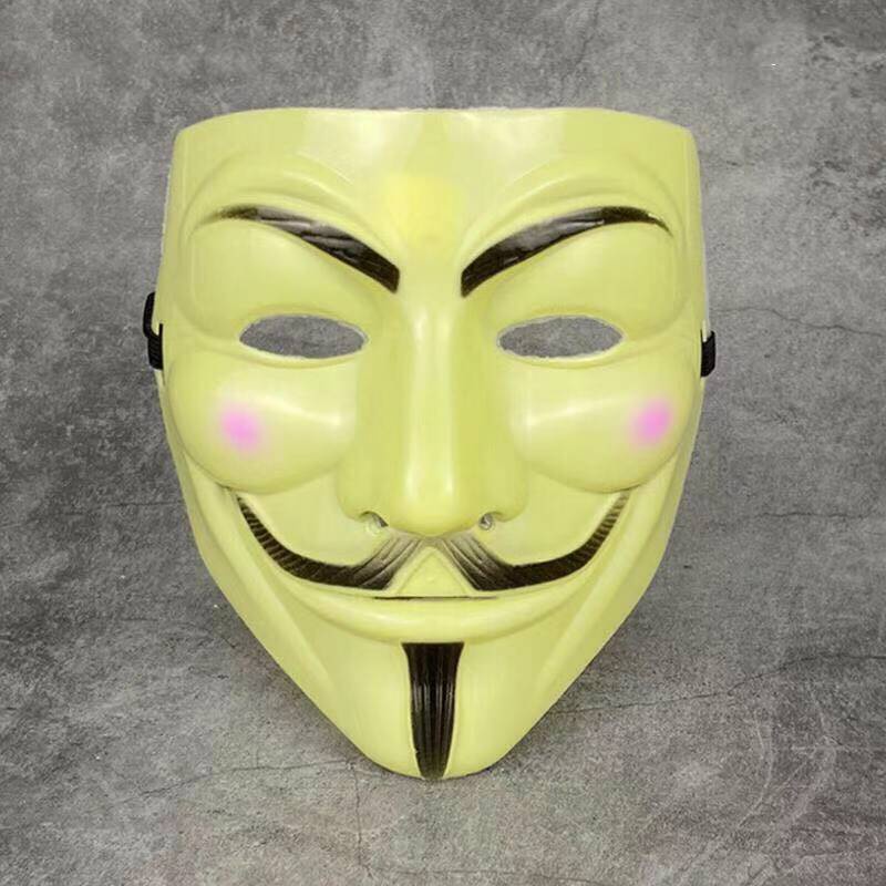 Anonymous Hacker Vendetta Fawkes Halloween Masquerade Party Mask ...