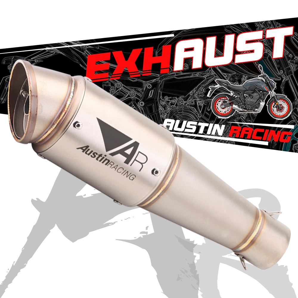 Motorcycle AR Exhaust Pipe GSXR150 KTM390 R15V3 R6 R3 Modified Semi ...