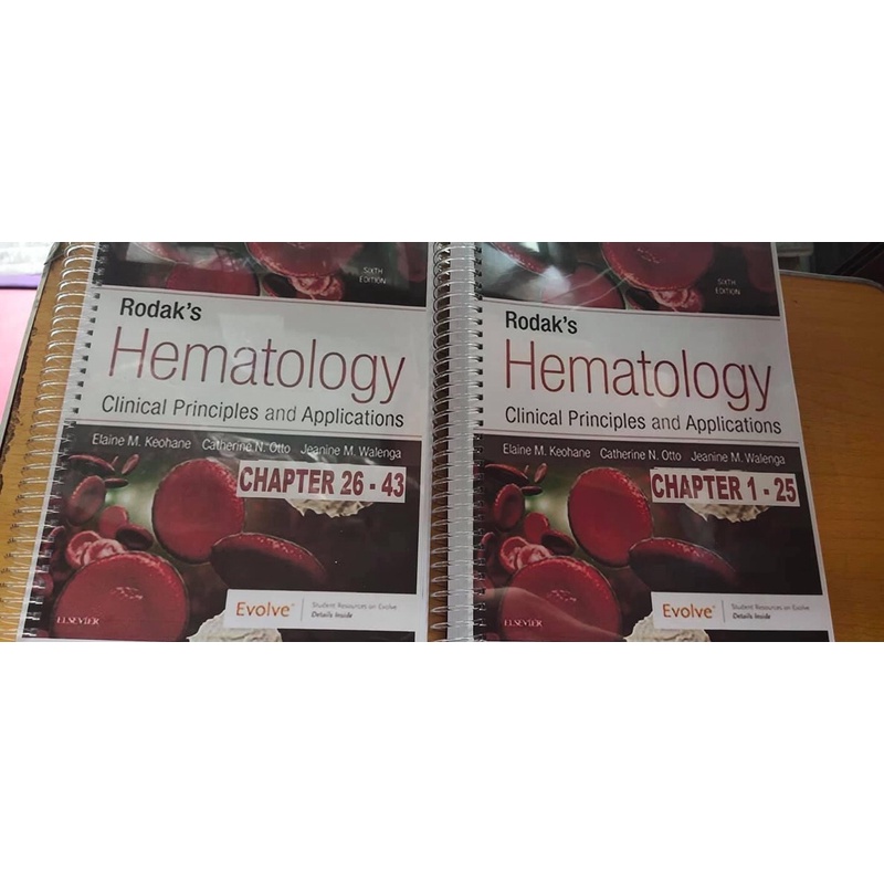 Rodak’s Hematology 5th & 6th edition | Shopee Philippines