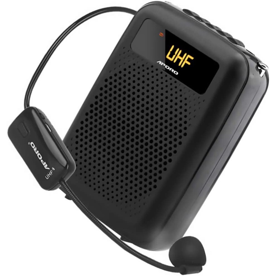 aporo Portable Wired Voice Amplifier With LED Display Miniteaching ...