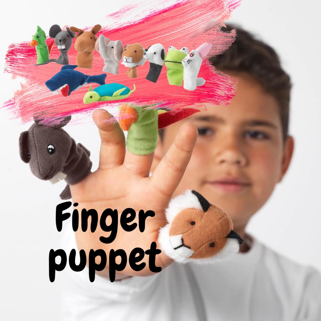 ke@ Finger Puppet / Toys (10pcs) / Boneka Jari | Shopee Philippines