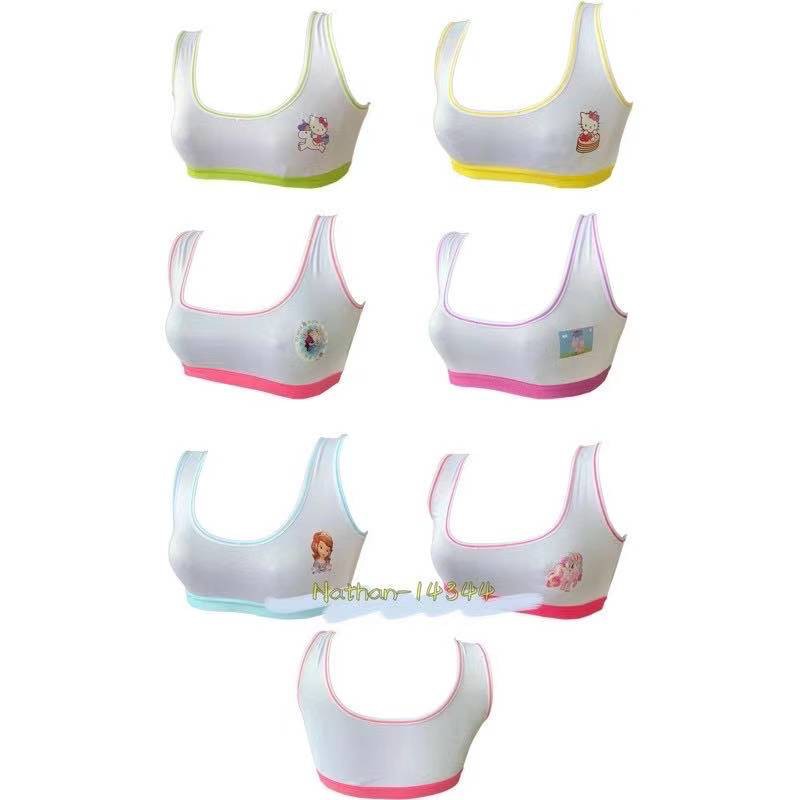 (COD ️)Baby bra teen girl bra cotton training bra student sports bra ...
