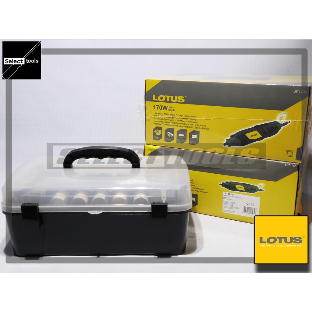 Lotus 170W Rotary Tool Kit ( HEAVY DUTY ) | Shopee Philippines