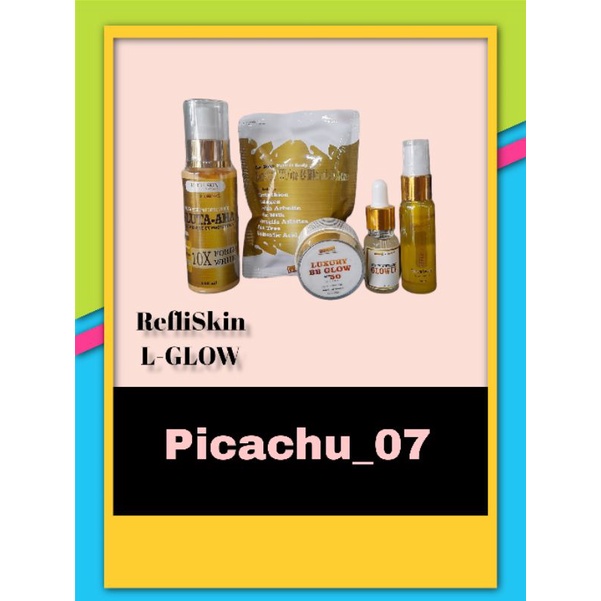 L-glow GLUTA AHA BODY SERUM WHITE FORTE | Shopee Philippines