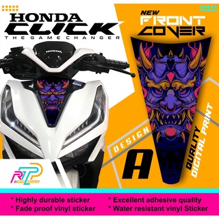 Honda Click Front Printed Decals Sticker ( NEW DESIGN ) | Shopee ...