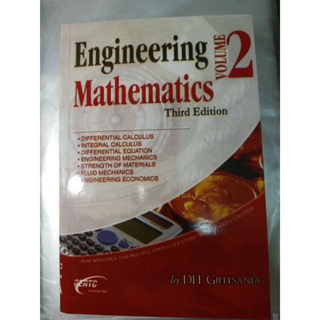 ENGINEERING MATHEMATICS VOLUME 2 | Shopee Philippines