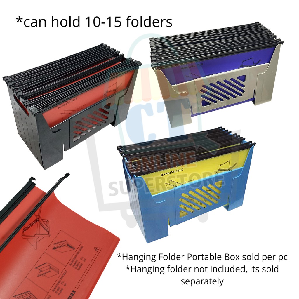 Smart S-201 Adjustable Handy Box A4/FC/Long (for Hanging Folders and ...