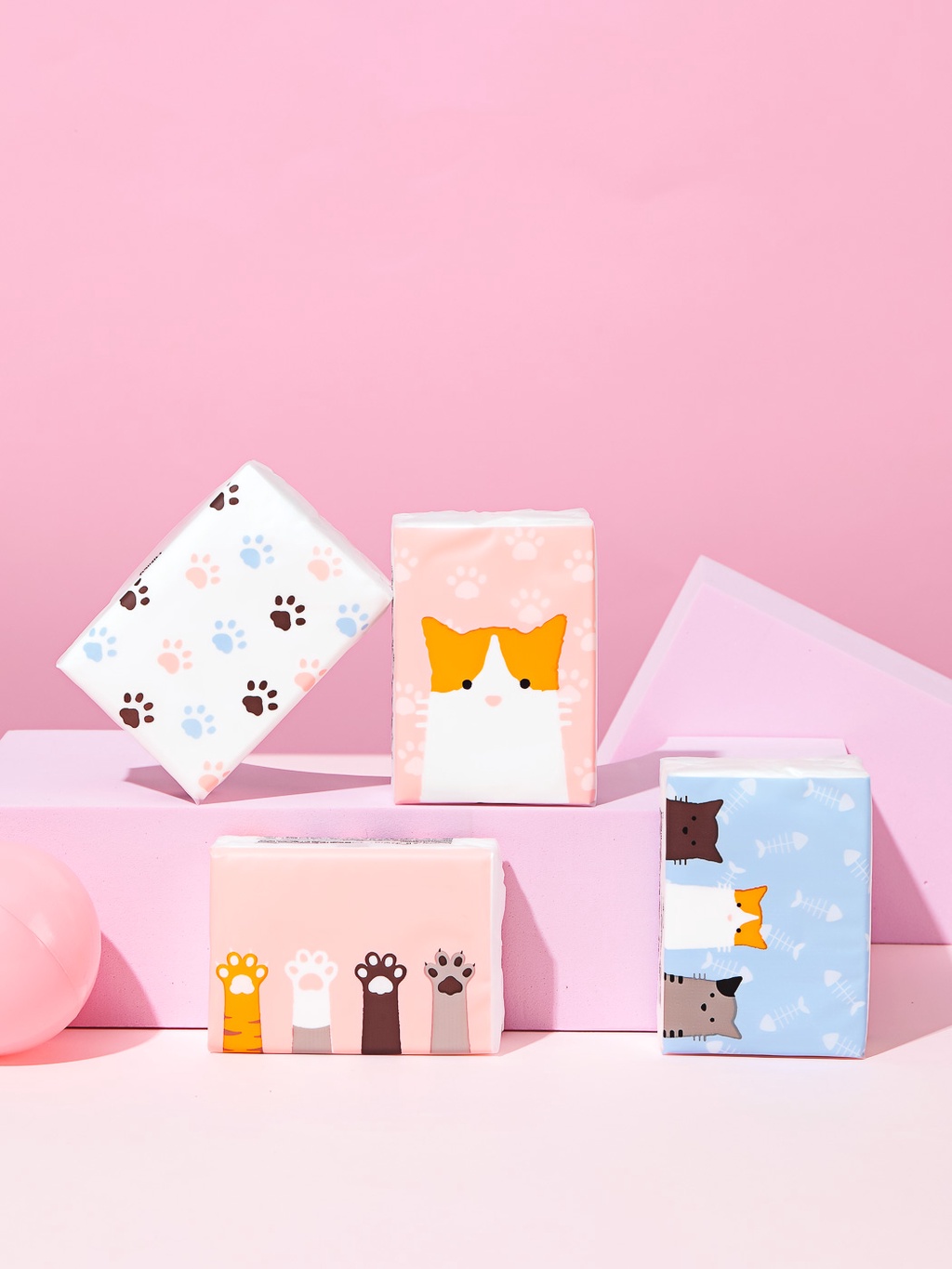 Miniso Cartoon Unscented Facial Tissues 18 Packs | Shopee Philippines