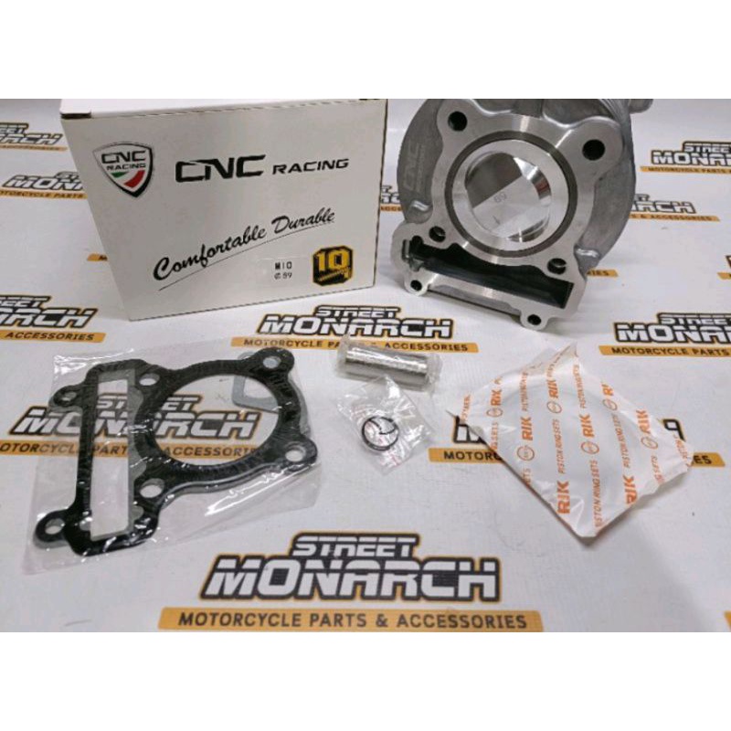 CNC RACING STEEL BORE 59MM FOR MIO SPORTY | Shopee Philippines