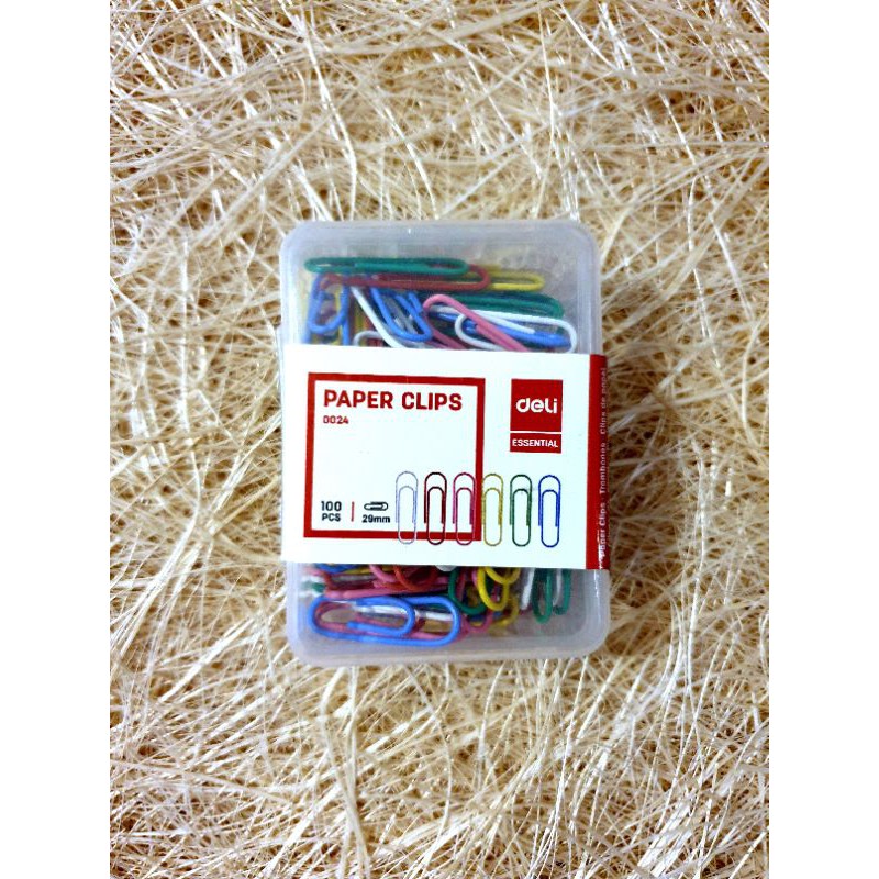 DELI paper clips 100pcs (1box) | Shopee Philippines