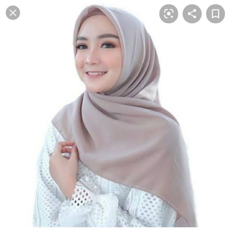 Bella SQUARE HIJAB / POLYCATTON HIJAB | Shopee Philippines