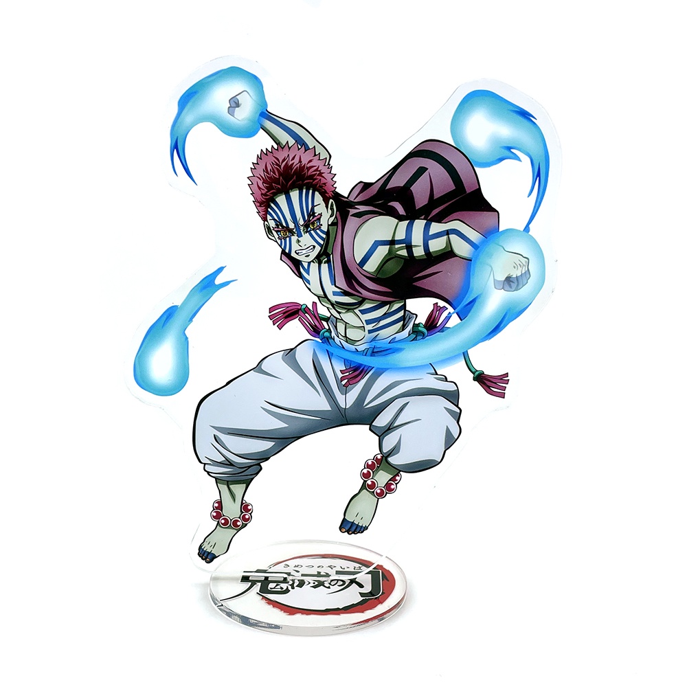 Kimetsu no Yaiba Demon Slayer Akaza acrylic stand figure model plate ...