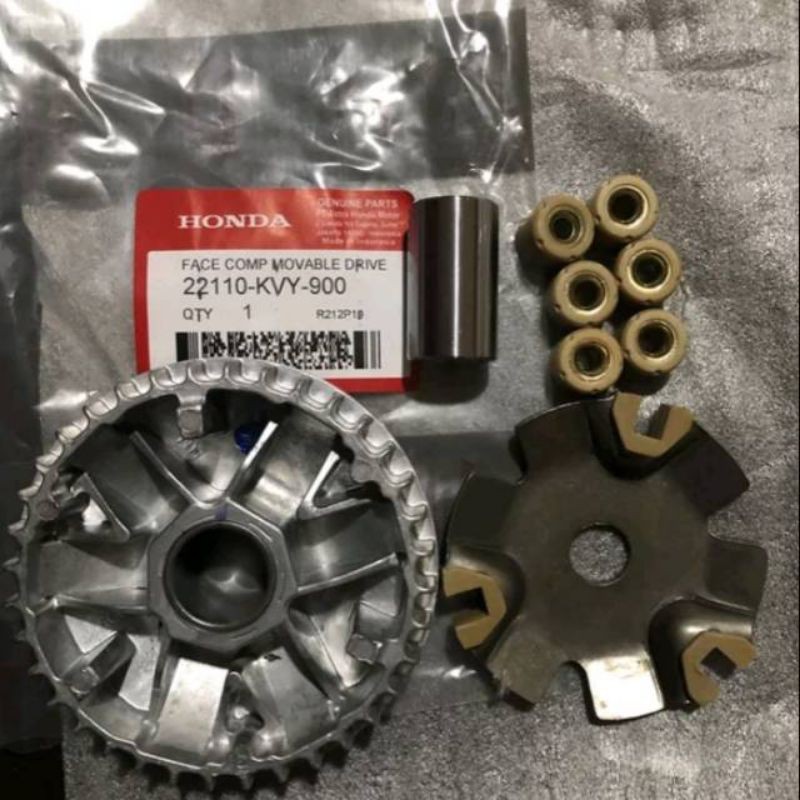 Pulley Set Assy Honda Beat Carb,Scoopy Kvy | Shopee Philippines
