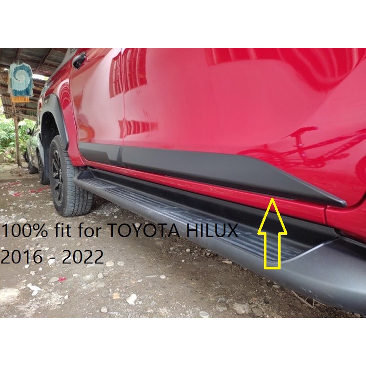 2016 - 2023 & 2024 - 2025 Hilux Body Moulding for Conquest / GRS / Revo ...