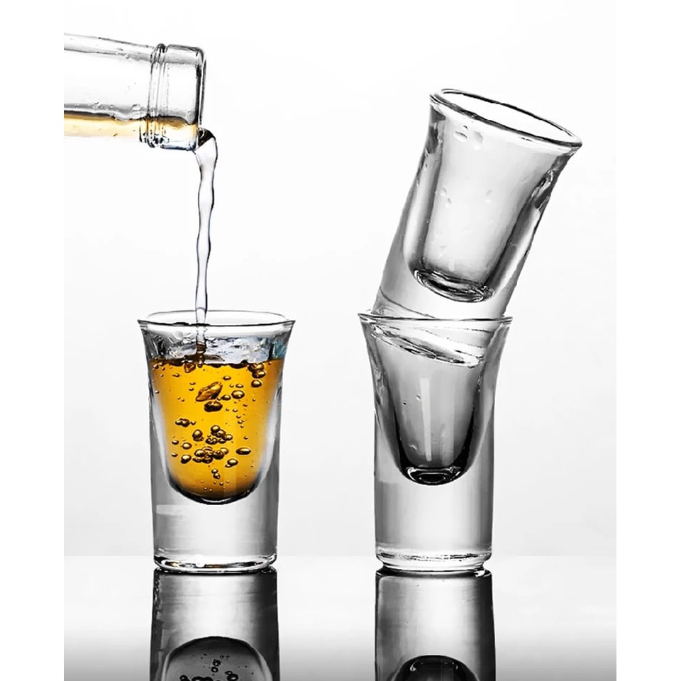 BUY 1 GET 1 FREE Plain Shot Glass | Shopee Philippines
