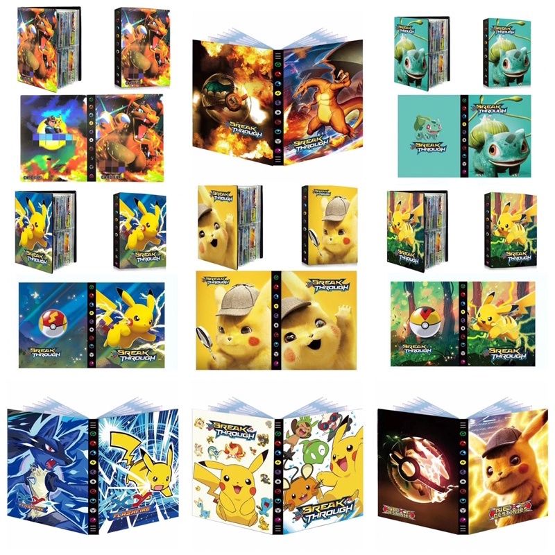 YCH 240 cards Pokemon album book collection holder pocket pocket anime ...
