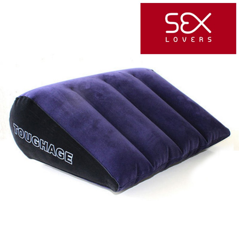 PVC Magic Inflatable Triangle Sex Pillow Love Position Adult Sex Toys ...