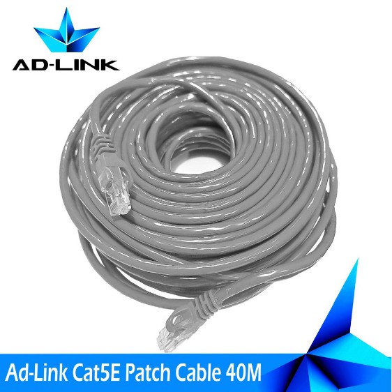 Ad-Link Cat5e 30m 40m 50m Rj45 Ethernet Network Lan Cable Cca Grey Up ...