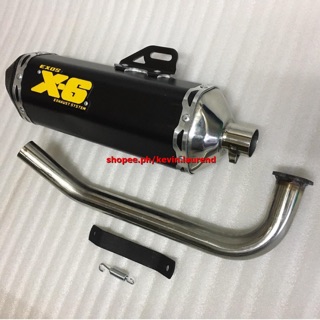 EXOS X6 Silent Pipe MIO/CLICK/SNIPER/AEROX/NMAX/SKYDRIVE/XRM/Sporty/Mio ...