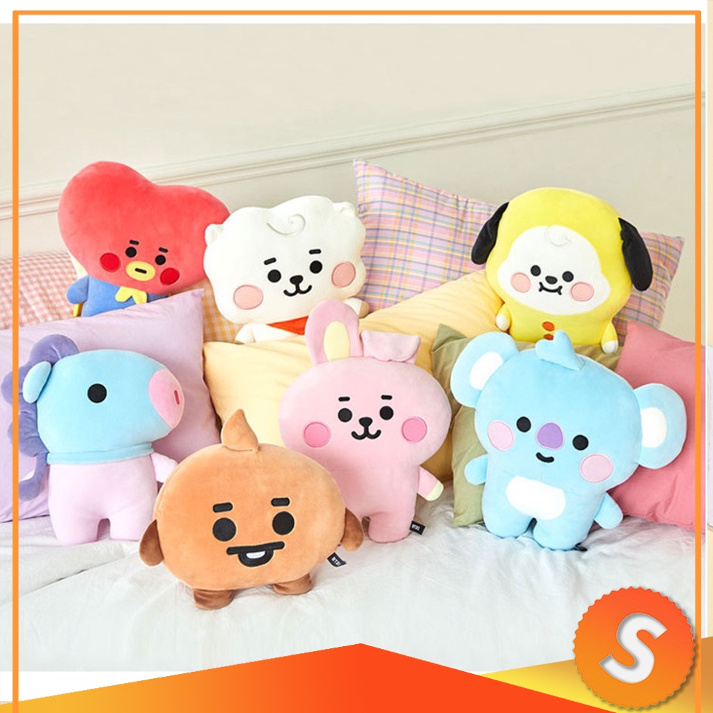 KPOP BTS BT21 Seated Doll 20cm Baby Plush Toy TATA COOKY CHIMMY KOYA ...