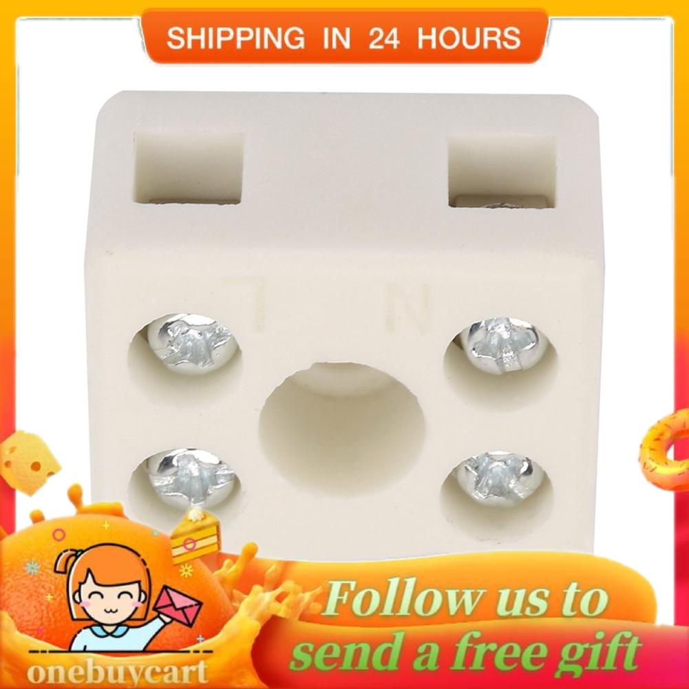 Onebuycart Ceramic Terminal Block 5Pcs High-End Sockets For Power ...