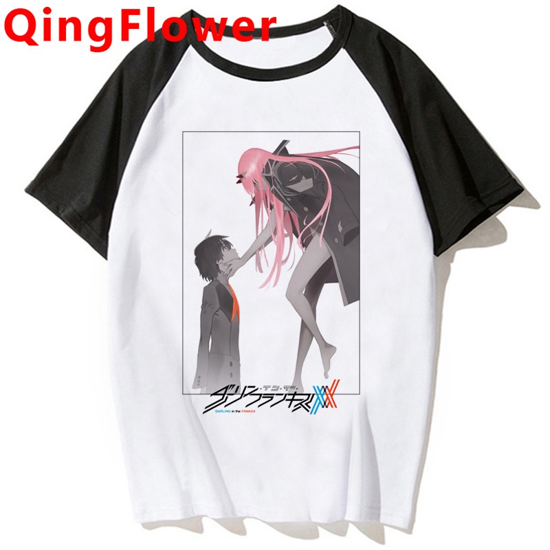 Darling in the Franxx Zero Two Inuyasha Nagatoro clothes t shirt female ...