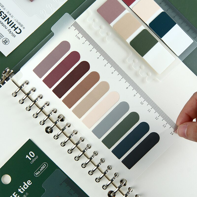 60/120/200 PCS PET Translucent Waterproof Morandi Color Writable Sticky ...